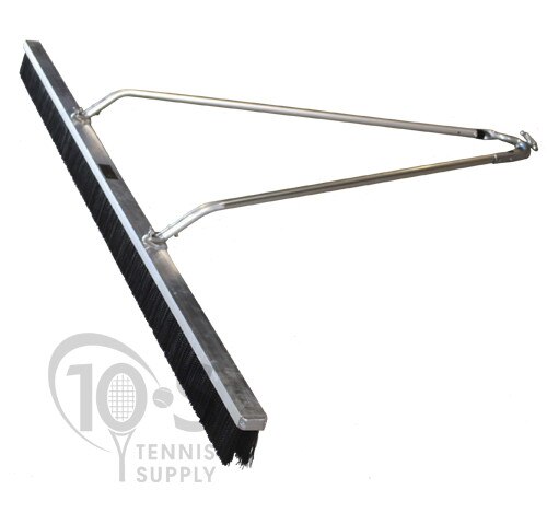 7' Drag Broom - Tow Model Complete - Coarse Bristles